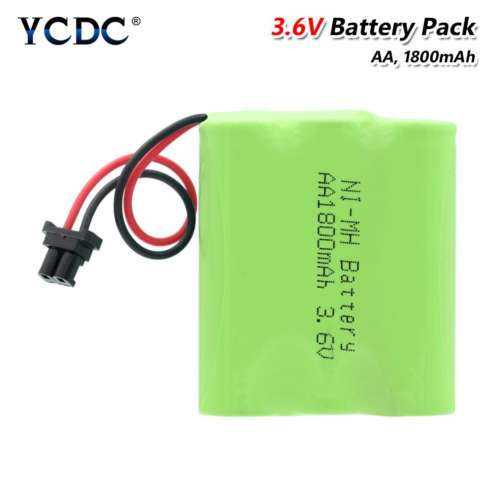 Buy 3.6V Universal Ni-MH 3xAAA 3xAA 3x2/3AA Cells Battery Pack For ...