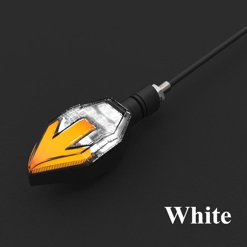 Buy 2pcs Universal Motorcycle Night Waterproof Arrow Shape 12V ...