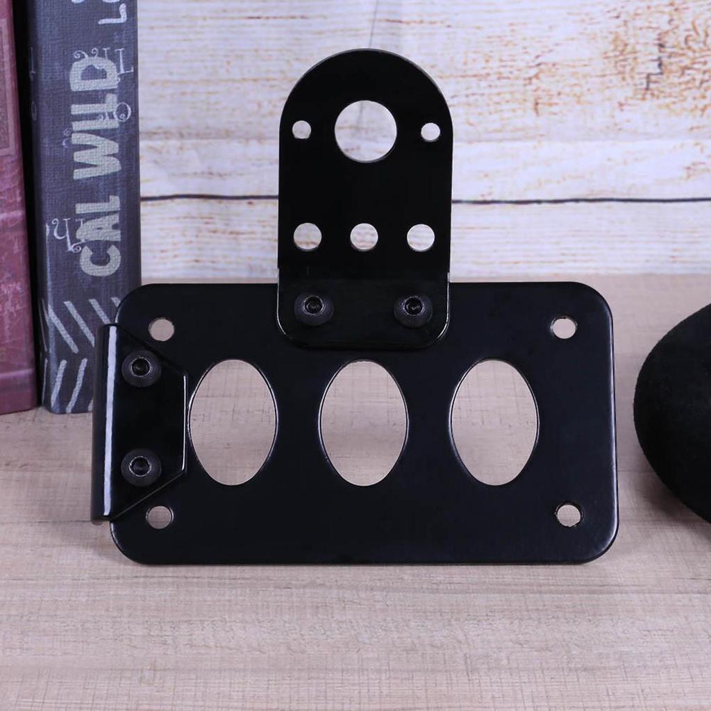 Buy Universal Retro Side Mount Metal Tail Light+ License Plate Bracket ...