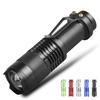 Buy 7W 300Lm Mini Cree Led Flashlight Torch Adjustable Focus Zoom Light ...