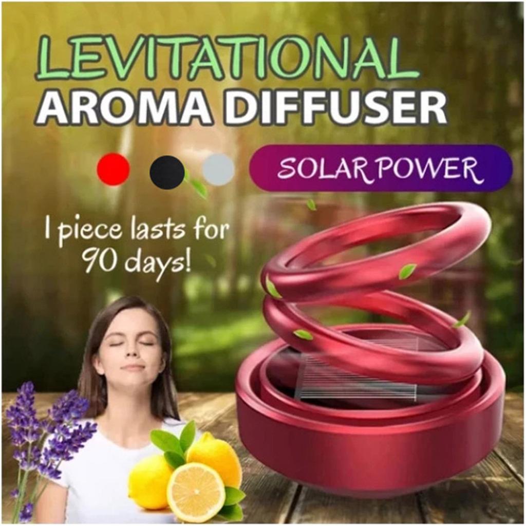 Buy Car air Purifier Aromatherapy Magnetic Diffuser Double Ring ...