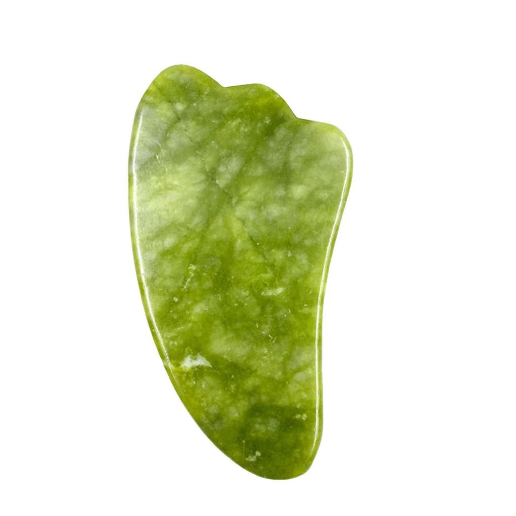 Cheap Natural Stone Green Jade Scraper|Novelty Shape Facial Gua Sha ...
