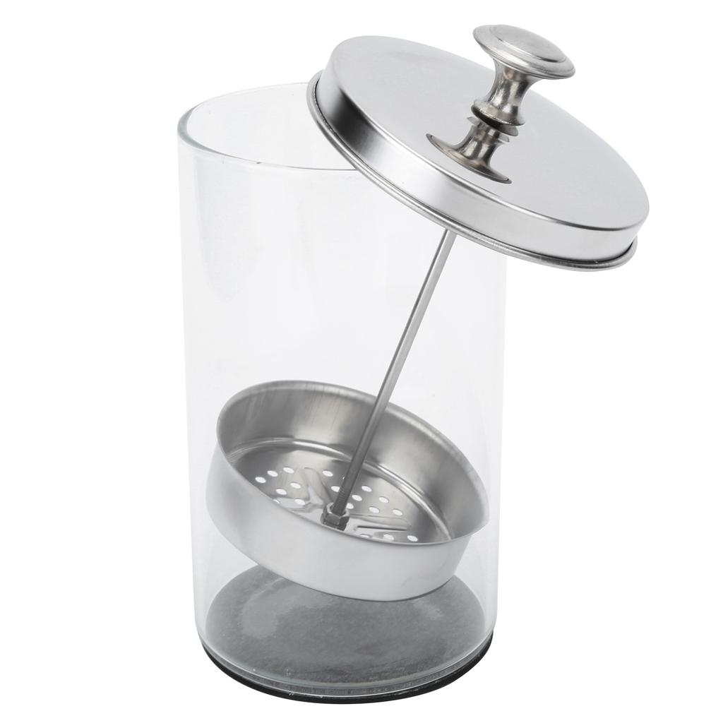 Buy Professional Soaking Jar Salon Barber Scissor Combs Glass Cleaning ...