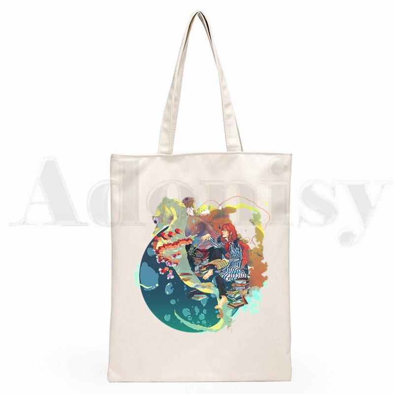 Cheap Ponyo On The Cliff Miyazaki Hayao Studio Ghibli Shoulder Canvas ...