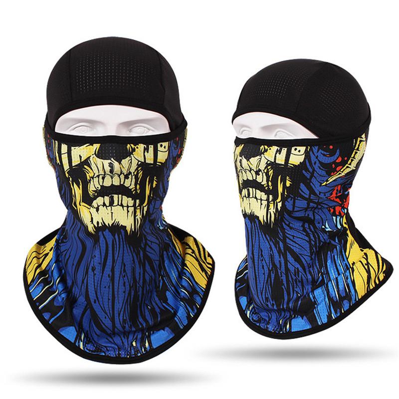Cheap Nessaj Ice Silk Motorcycle Full Face Mask Mesh Quick Dry Headgear ...
