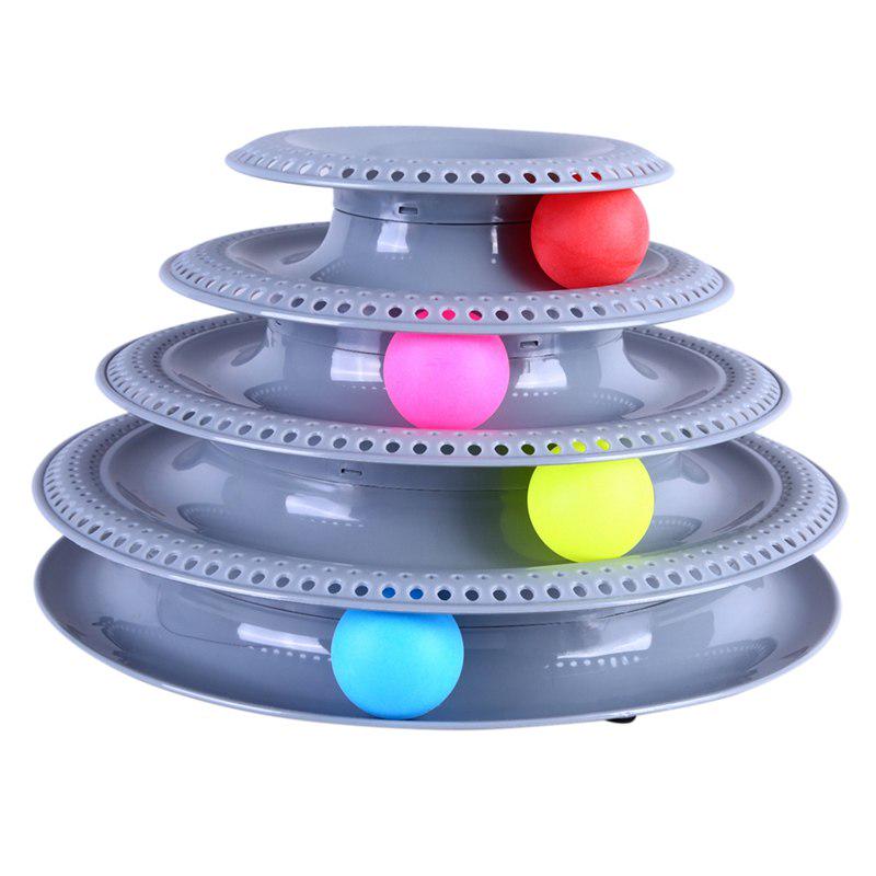 Buy Cat Kittens Entertainment Disc Turntable Toys Pet Cat Colrful Toys ...