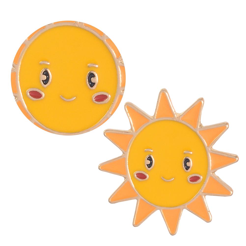 1 Pc Cute Cartoon Brooch Delicate Jewelry Lapel Pin Dress Accessories ...
