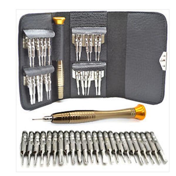 Buy 1 Set 25-in-1 Precision Screwdriver Wallet Pocket Repair Tools for ...