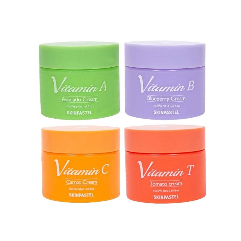 Buy SKINPASTEL X5 VITAMIN CREAM 50ml(Vit.A Avocado Cream/Vit.B ...
