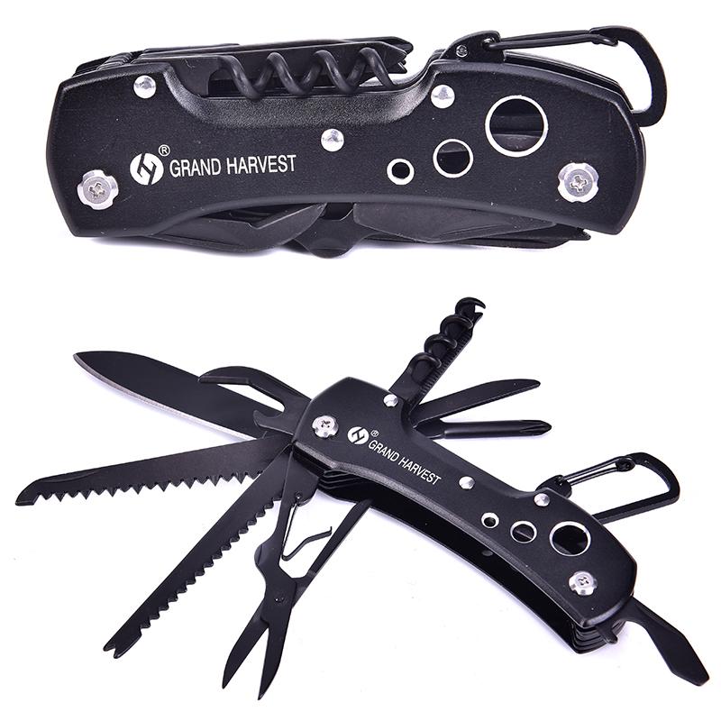 Buy Outdoor Military Folding Knife Survival Blade Scissors Hook Camping ...