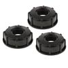 Buy 3pcs IBC Water Tote Tank Adapter Hose Cap for 60mm Thick Thread To ...