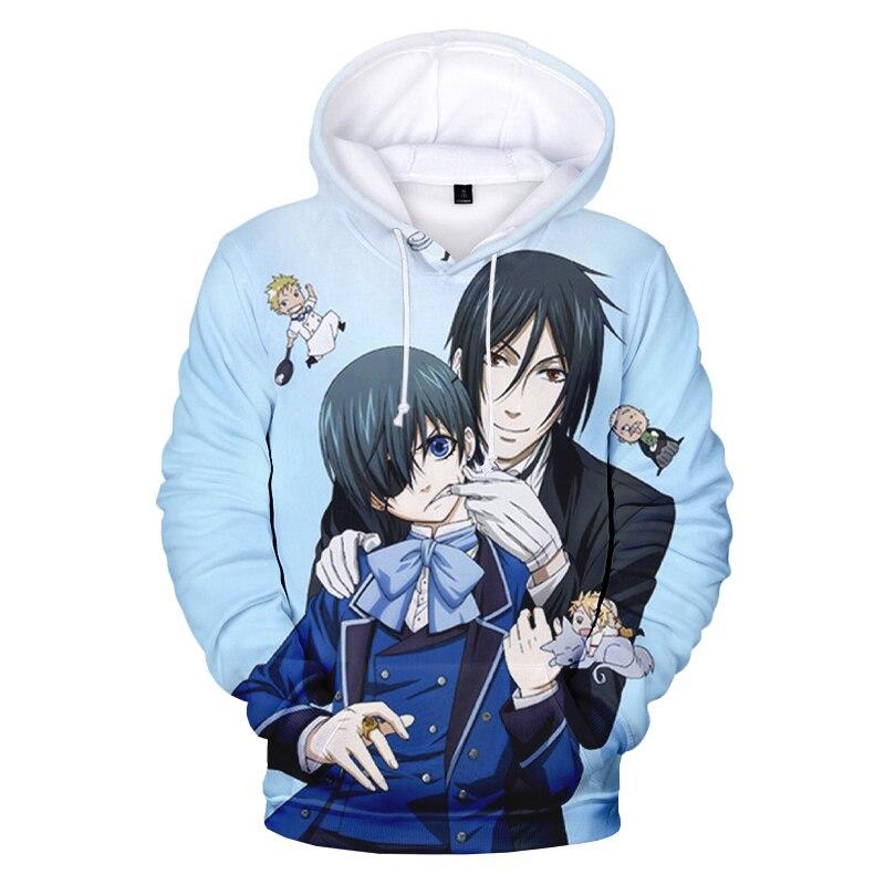 Buy Black Butler 3d Printed Hoodies Men /Women Winter Autumn Fashion ...