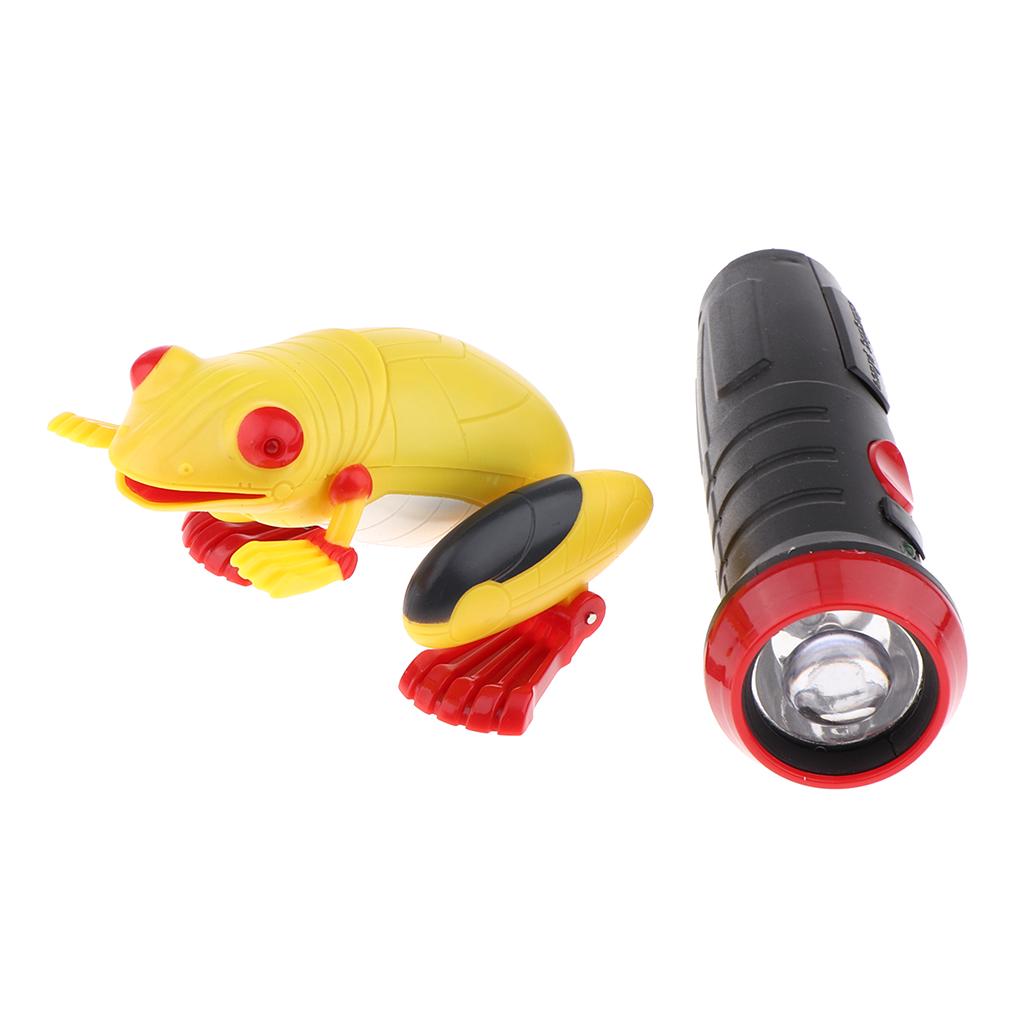 Buy Realistic Animals Lightsensor Remote Control Prank Toy Frog at ...