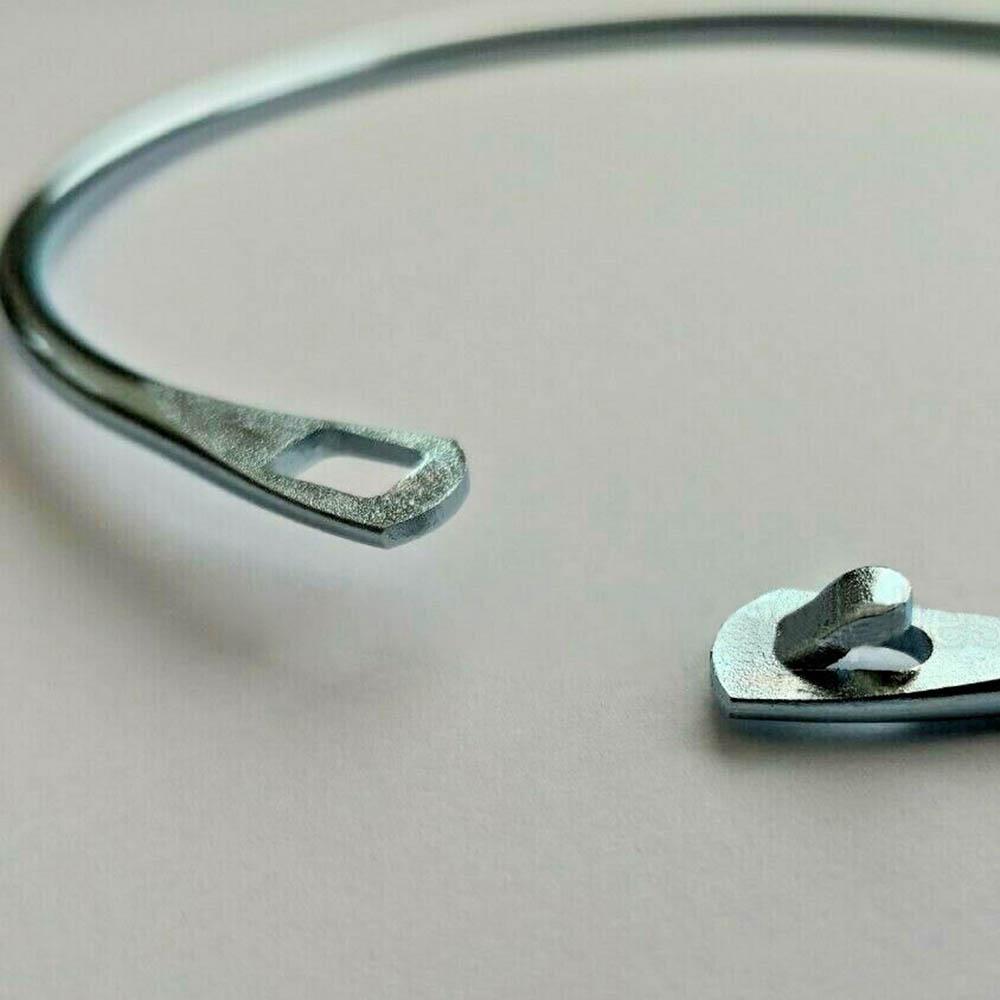 Buy Mayitr 1pc New 125mm Extra Large Heavy Duty Key Ring Split Ring Key ...