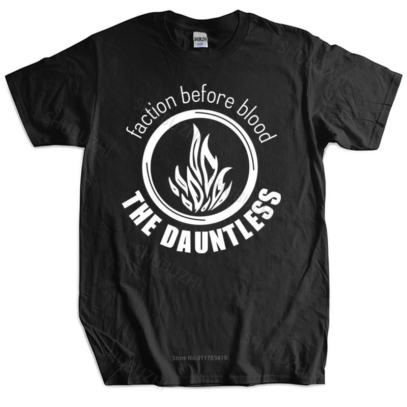 Buy Mens Luxury Cotton T Shirt Dauntless Divergent T-shirt Faction ...