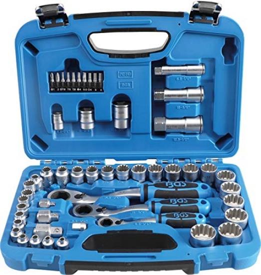 Buy Bgs 2181 | socket set with through ratchet | gear lock | 4.5 to 25 ...
