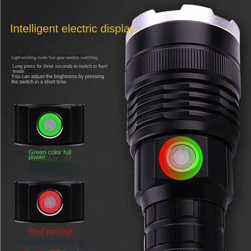 Buy Strong Light Illumination Flashlight Charging Waterproof Telephoto ...