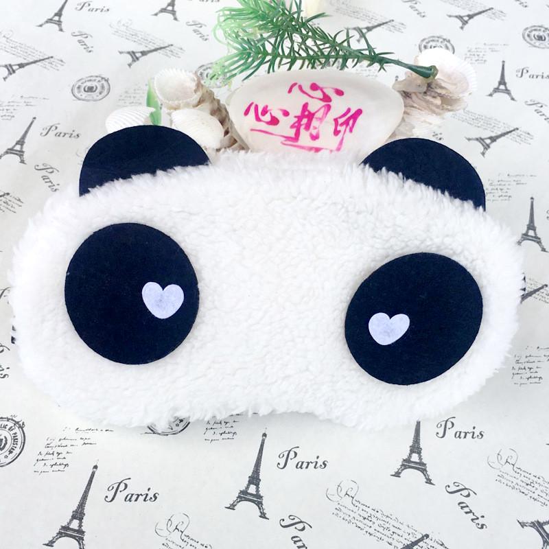 Buy Face Panda Eye Mask Eyeshade Shading Sleep Cotton Goggles Eye Mask ...