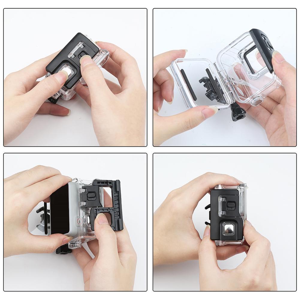 Buy Waterproof Case Housing for Gopro Hero 7 Silver White Underwater ...