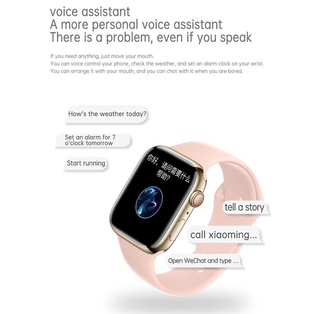Buy GS8 MAX Smart Watch Men Women NFC Bluetooth Calling Blood Pressure ...