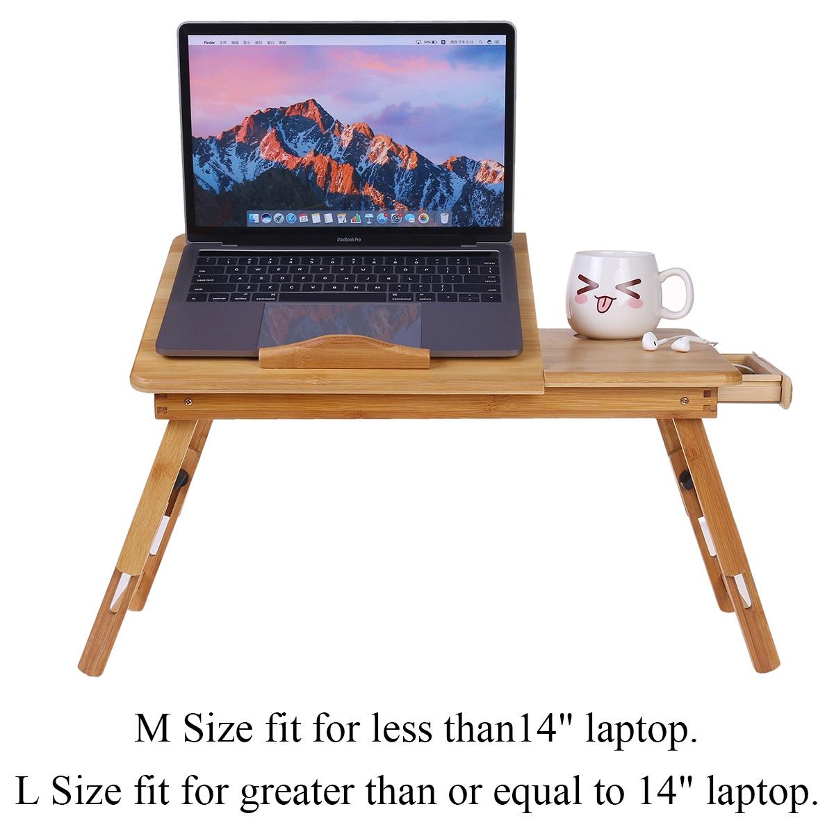 Laptop Desks Portable Adjustable Foldable Notebook Lap PC Folding Table ...