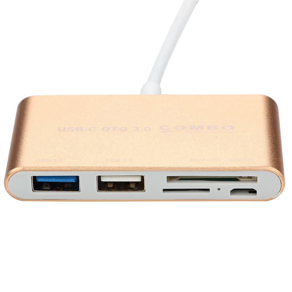 Buy Multi-function USB Micro USB OTG COMBO Card Reader Aluminum Alloy ...