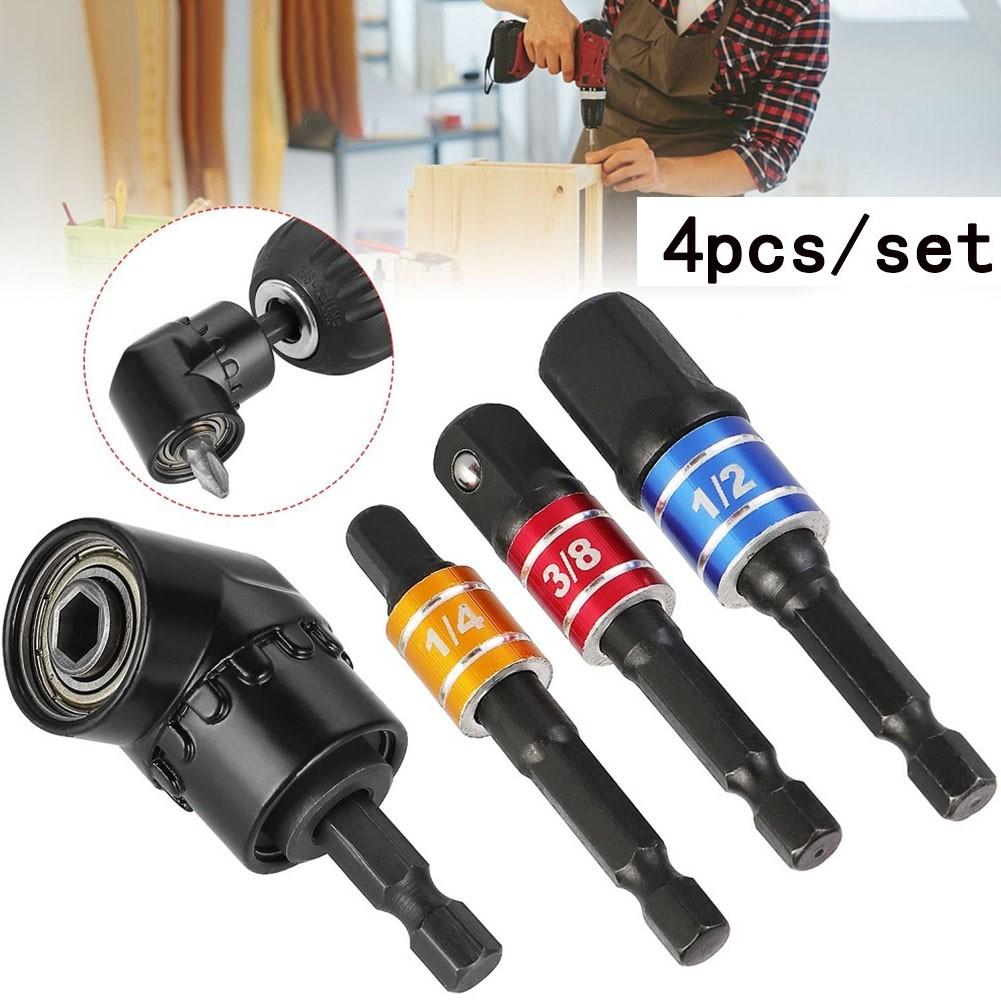Buy Driver Socket Adapter Angle Drill Extension Set Quick Change at ...