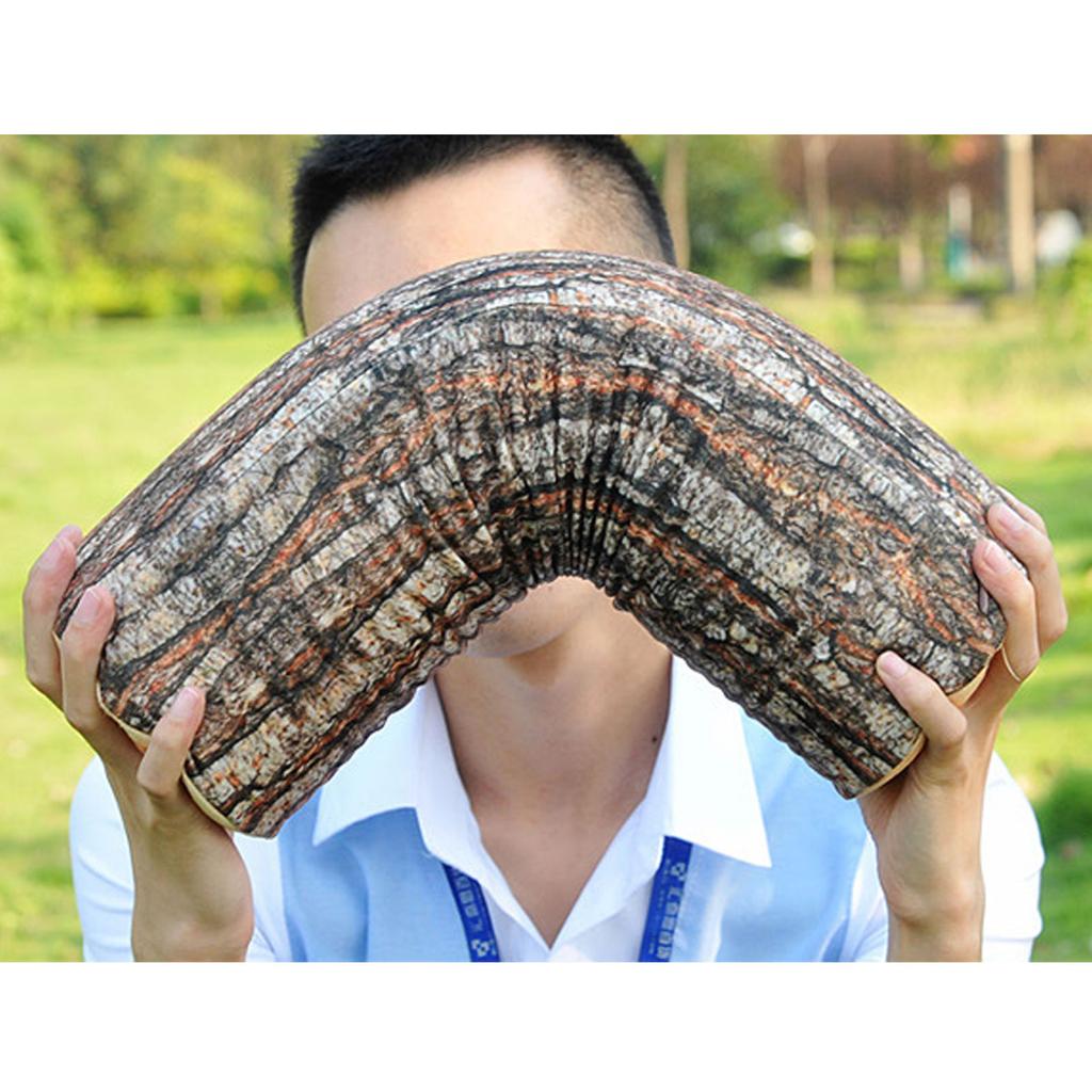 Buy 3D Digital Print Kids Funny Cute Wood Log Pillow Cylinder Throw ...