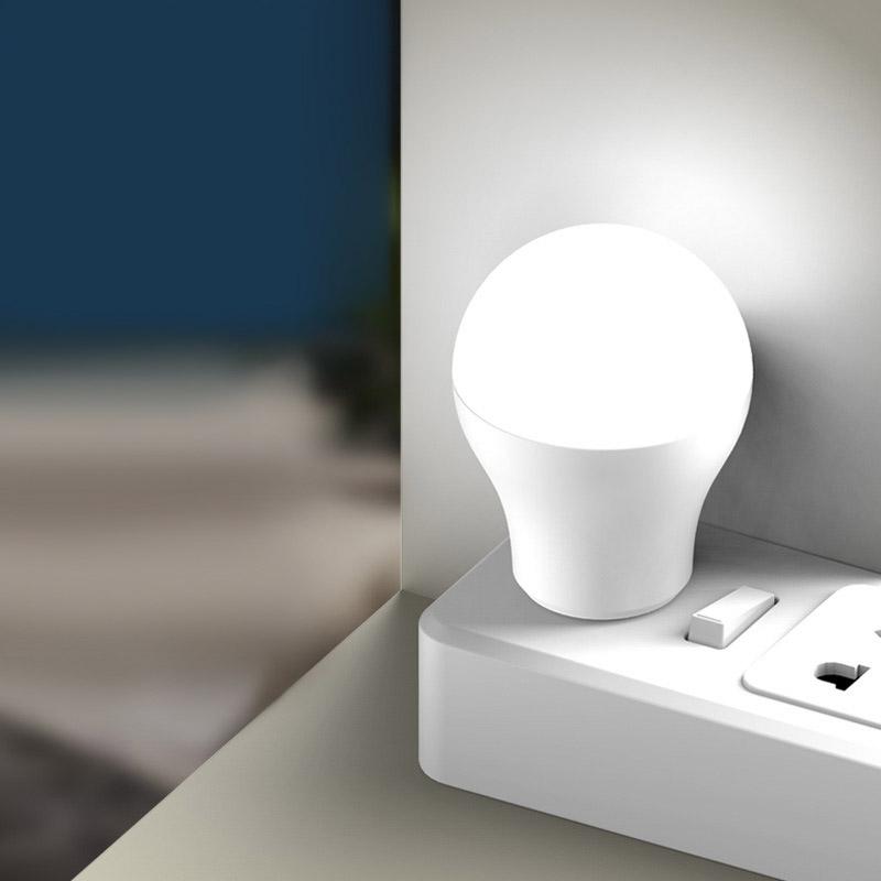 Buy 1PC Portable Plug In USB LED Small Lamp Night Light Computer Mini ...