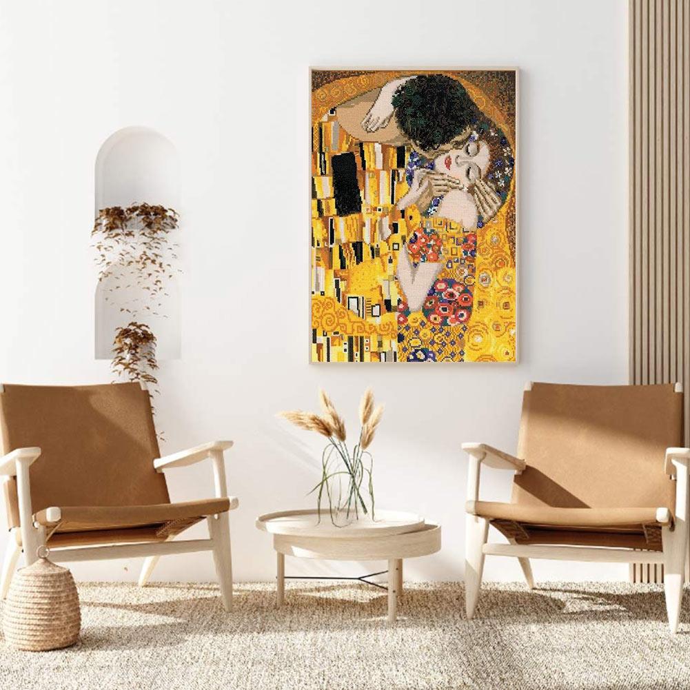 Cheap Full Embroidery 11CT 3 Strands DIY Kremlin Kiss Printed Cross Stitch Kit | Joom