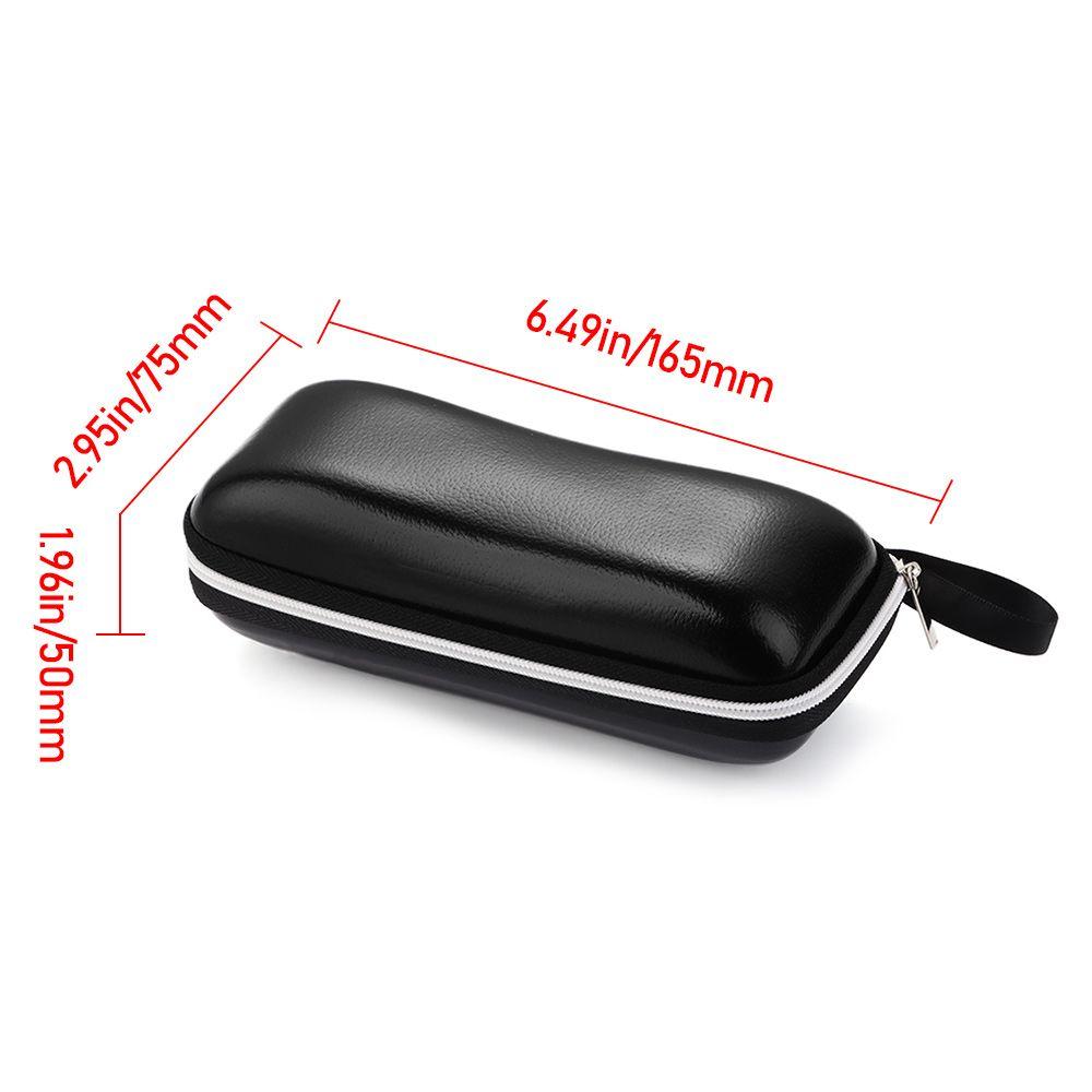 Cheap Container Portable PU Leather Storage Pouch Spectacle Case Zipper ...