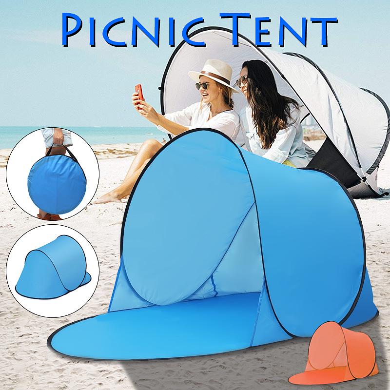 Buy 1x Camping Picnic Tent Automatic Up Quick Open Tent Beach ...