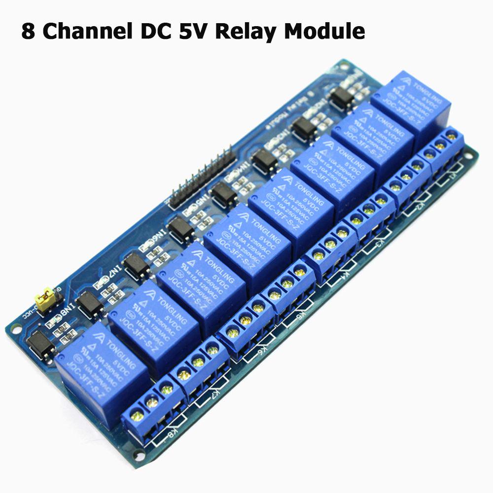 AVR PIC With Optocoupler 5V 8 Way Multi-function Modules 8-Channel ...