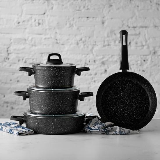 Cheap Karaca Biogranit Amos 7 Piece Cookware Set | Joom