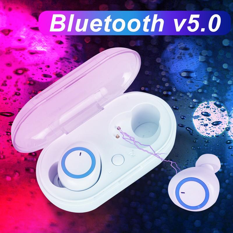 Buy TWS Waterproof IPX7 Bluetooth 5.0 Earbuds In Ear Wireless Headset ...