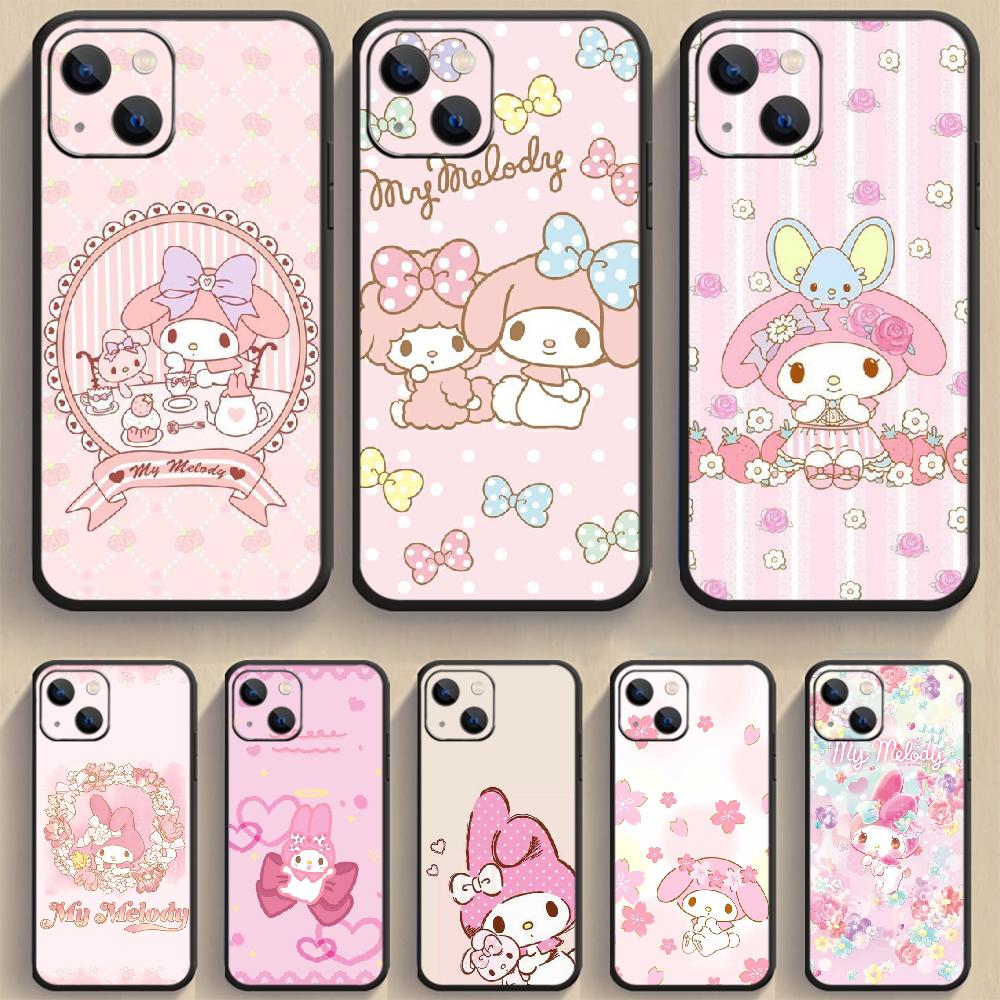 Buy Cute Rabbit Melody Cartoon Phone Case Cover Cell For IPhone Xiaomi ...