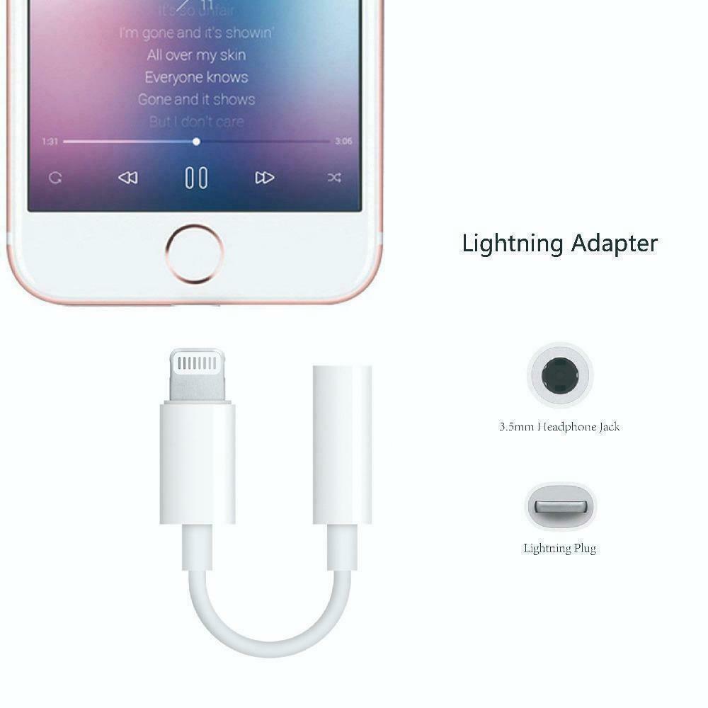 Buy Headphone Adapter For iPhone 7 8 11 X XR AUX Earphone Adaptador on ...