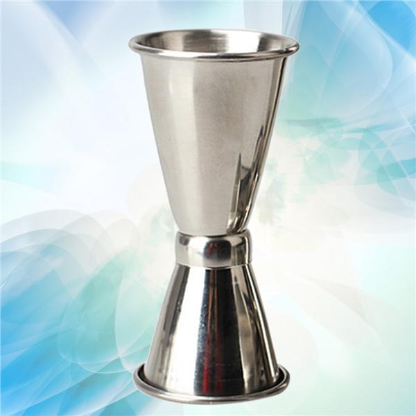 Double Sided OZ Cup Jigger Measuring Cup Bar Tool Ounce Cup for Home ...