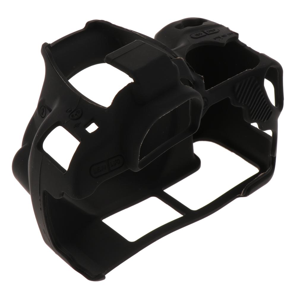 Detachable Silicone Camera Protective Case Cover Shell for Canon 200D ...