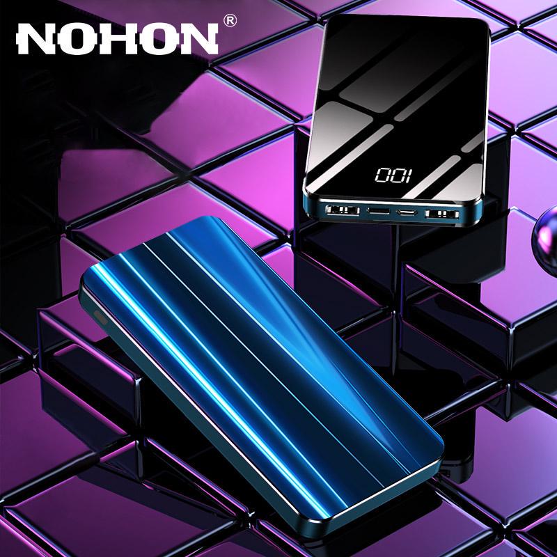 Buy Power Bank 10000mAh NOHON Portable Powerbank Mini External Battery ...
