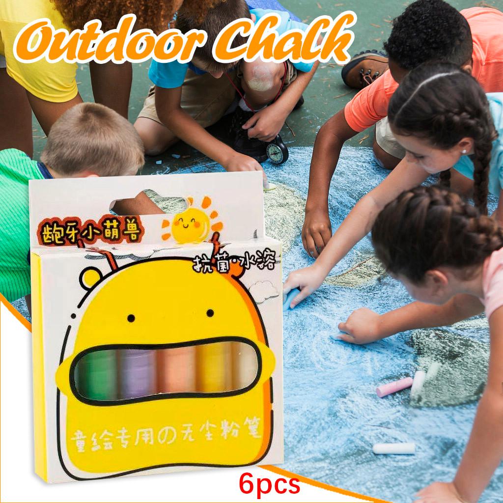 Buy Choyur Colored Water-Based Chalk Water-Soluble Sidewalk Chalk Dust ...