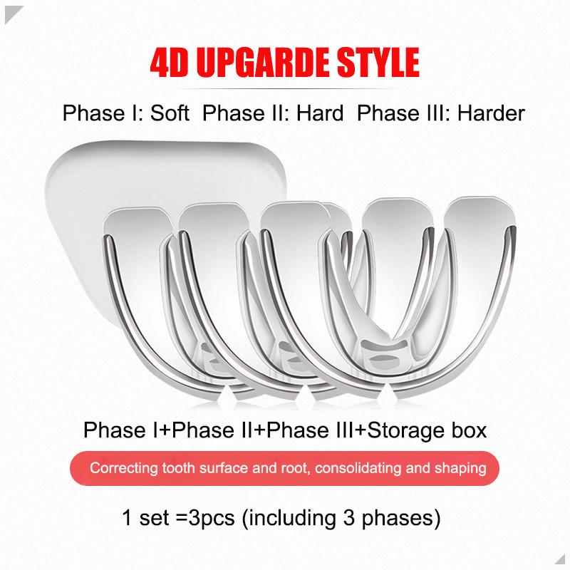 Buy 3pcs/set Tooth Adults Dental Orthodontic Appliance Trainer 3 Phases ...