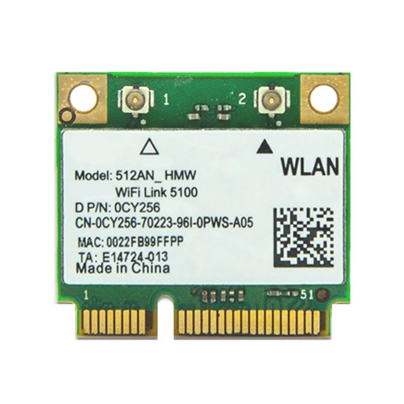 Cheap Dual-Band Wifi 5100AGN 512AN HMW 300Mbps Wireless 802.11abgn Half ...