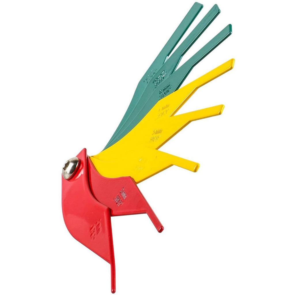 Buy Automotive Metric Measuring Ruler Tool Drum Brake Pads Feeler ...