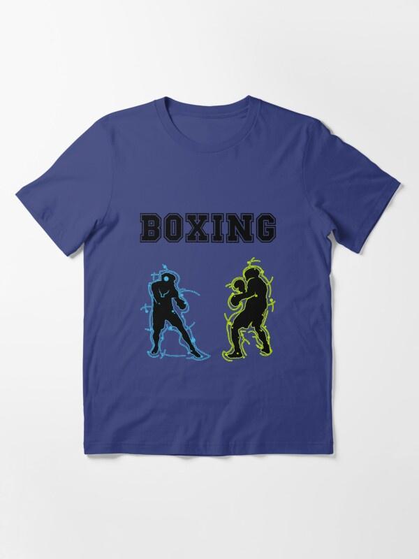 Buy Boxing T shirt for martial arts sparring or training Unisex Summer ...