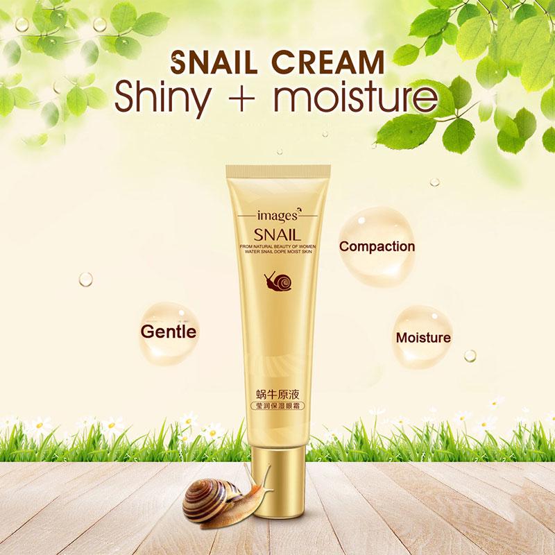 Buy Snail Liquid Essence Moisturizing Eye Cream Desalination Grain ...
