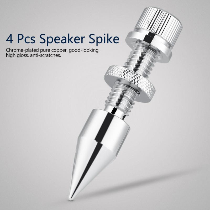 Buy 4 Pcs Speaker Spike Isolation Spikes Stand Foot HiFi Speaker ...