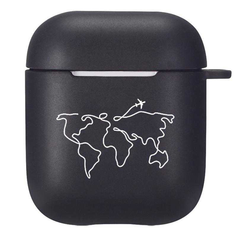 Cheap Travel Map Design Airpod Case for Airpods 2 1 Earphone Cases for ...