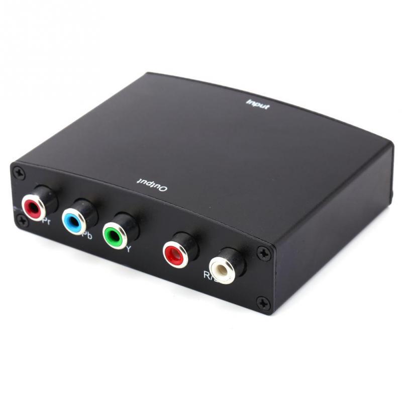 Buy Component Video RGB HDMI To YPBPR + L/R Converter Adapter For TV US ...