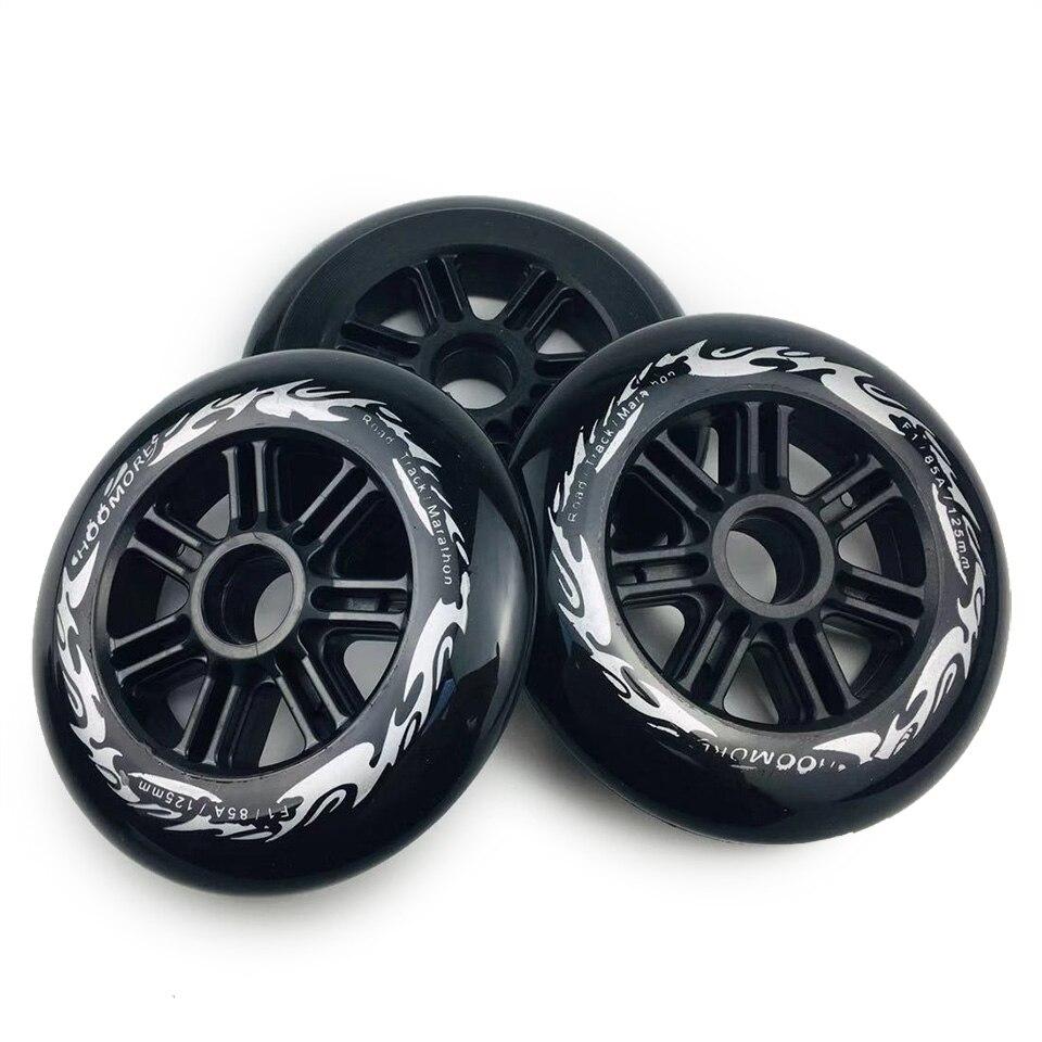 Buy Speed Inline Skates Wheels 85A 125mm Racing Competition Tires High ...